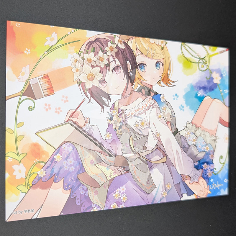 Project SEKAI - Postcard - Ena Shinonome & Rin Kagamine [Nightcord at ...
