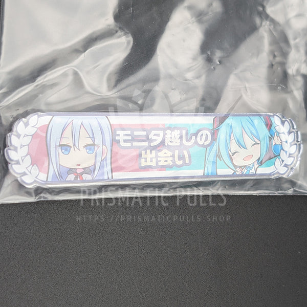 Project SEKAI - Kizuna Rank Acrylic Badge - Kanade Yoisaki & Miku Hats ...